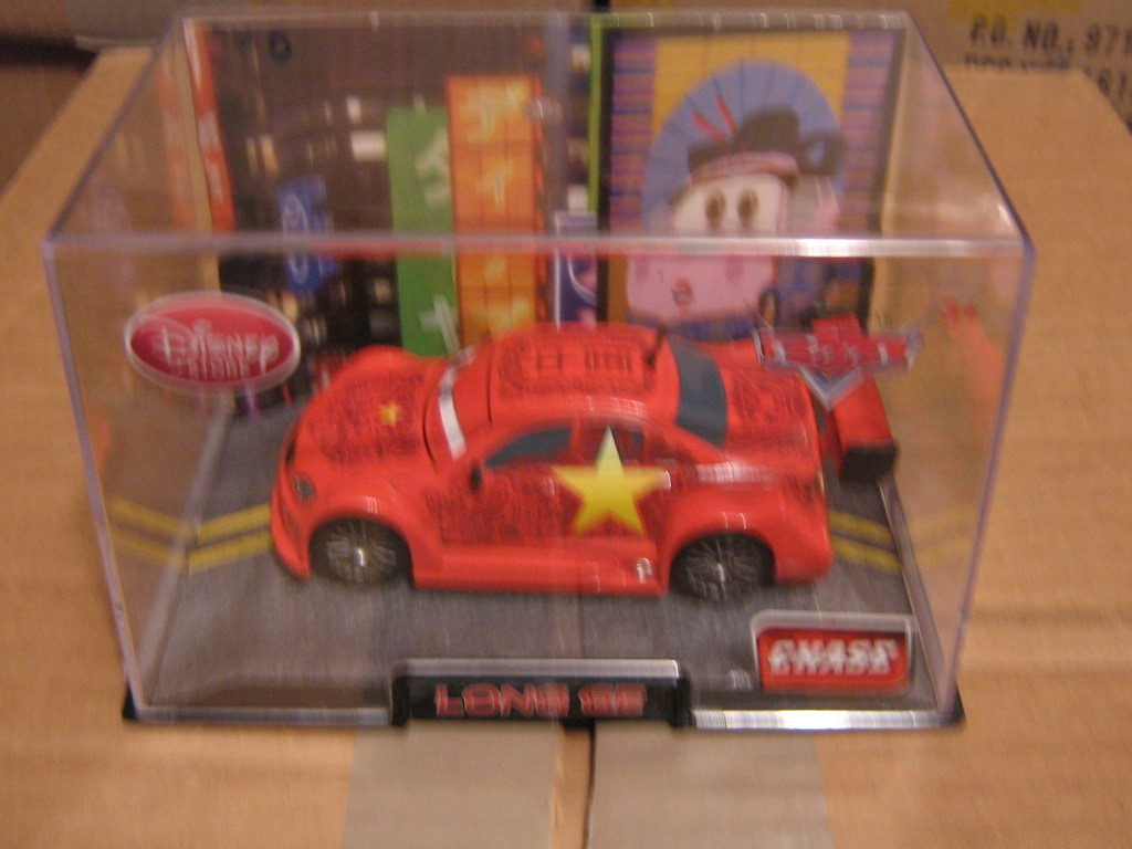 DISNEY PIXAR CARS 2 "LONG GE" SUPER CHASE, NO MORE THAN 4,000 PRODUCED