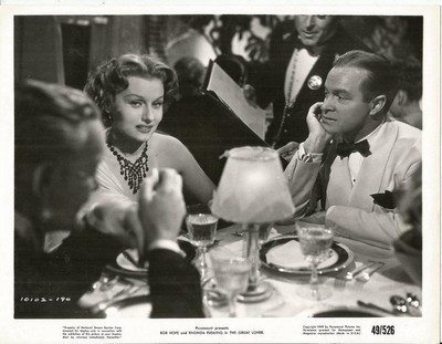 RHONDA FLEMING IS THE GREAT LOVER ORIG BOB HOPE PARAMOUNT PORTRAIT ...