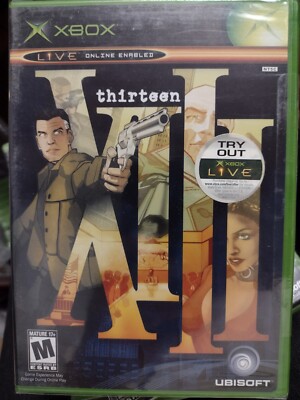 XIII Thirteen (2003, Ubisoft) Brand New Factory Sealed USA Microsoft ...