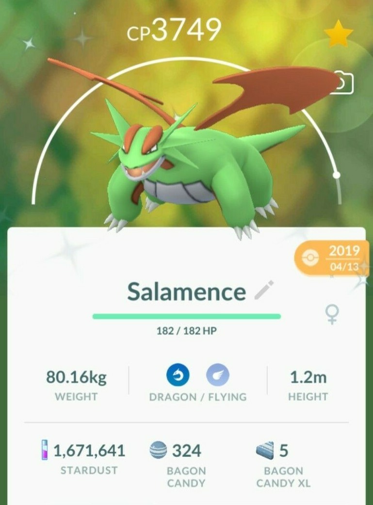Shiny Salamence