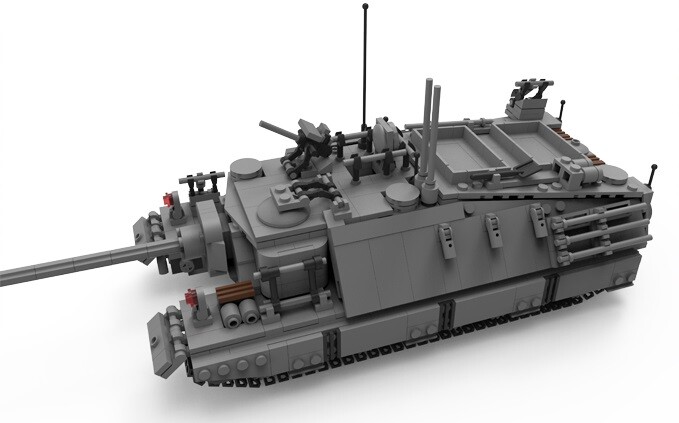 US T28 Super Heavy Tank World War 2 WW2 WWII USA Army MOC T95 105 mm ...