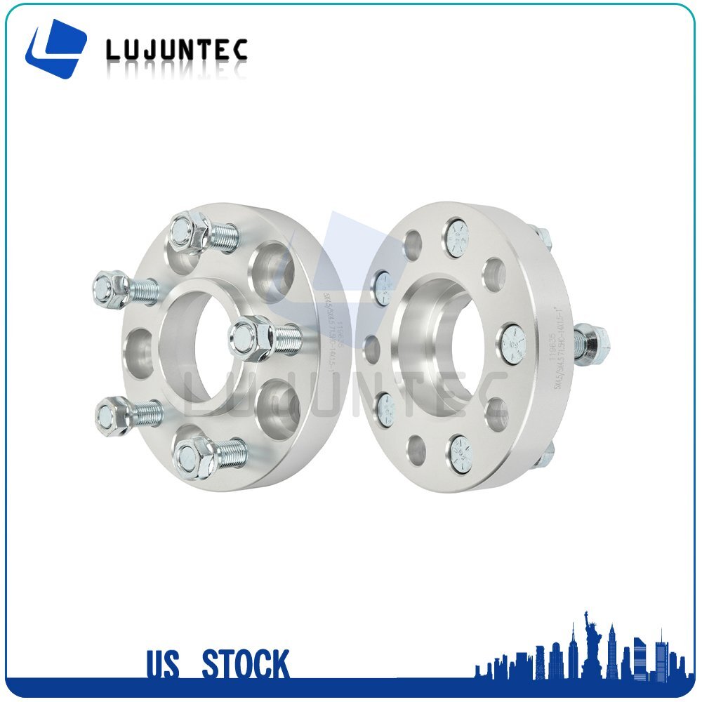2X 5x4.5 1" Hubcentric Wheel Spacers For Chrysler 300 Dodge Charger ...