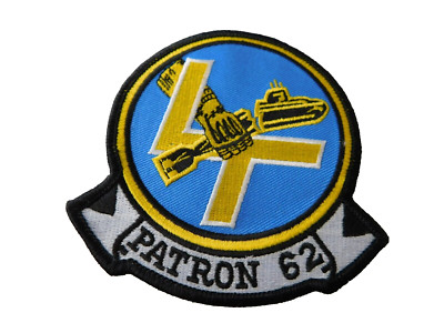 UNITED STATES NAVY PATRON 62 PATROL SQUARON PATCH NAVAL AVIATION | eBay