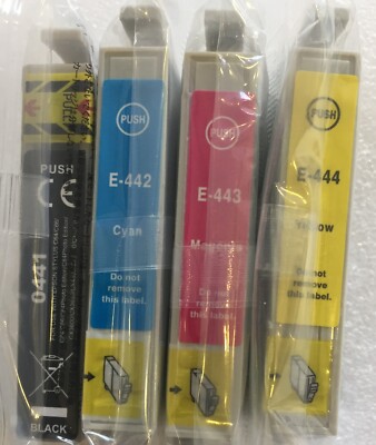 COMPATIBLE INK CARTRIDGE SET FOR EPSON STYLUS C64 / C64 PHOTO / C66 ...