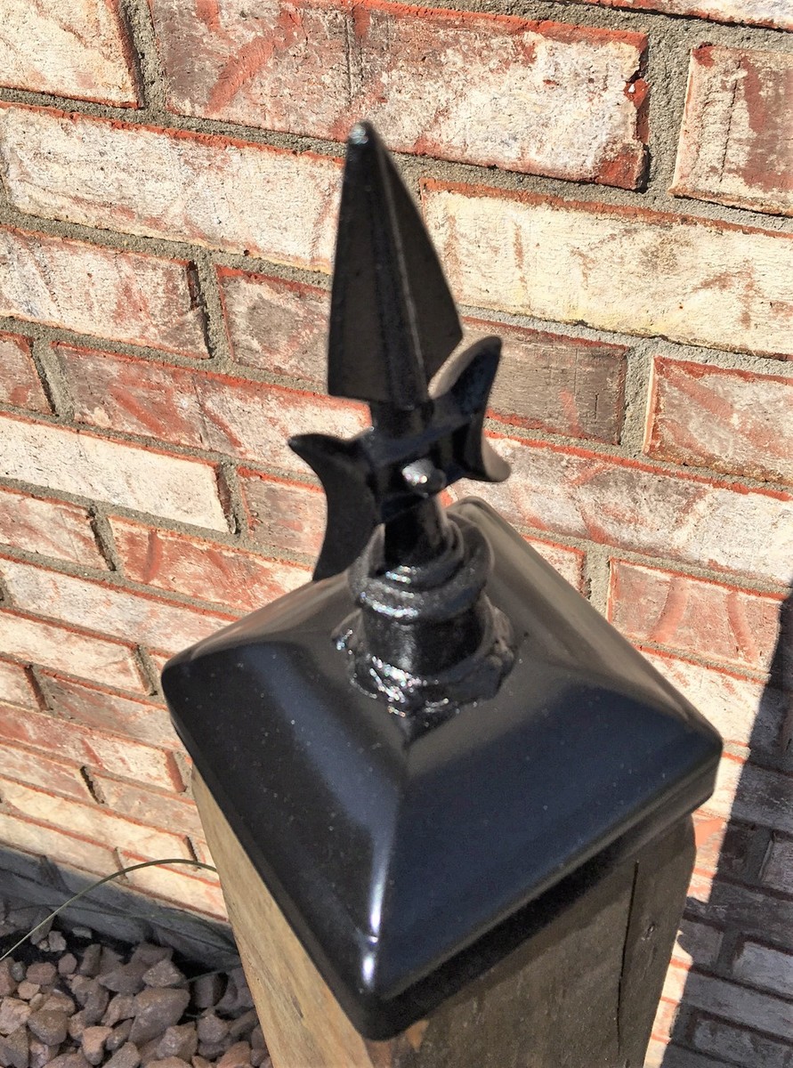 Dome Shaped Wrought Iron Fence Post Caps Wrought Iron Post Tops And