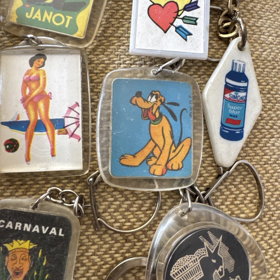 Vintage Keychain Lot People Places Things Many Rare 20 | eBay