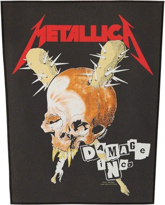 Authentic Metallica Damage Inc Sew On Back Patch NEW | eBay.de
