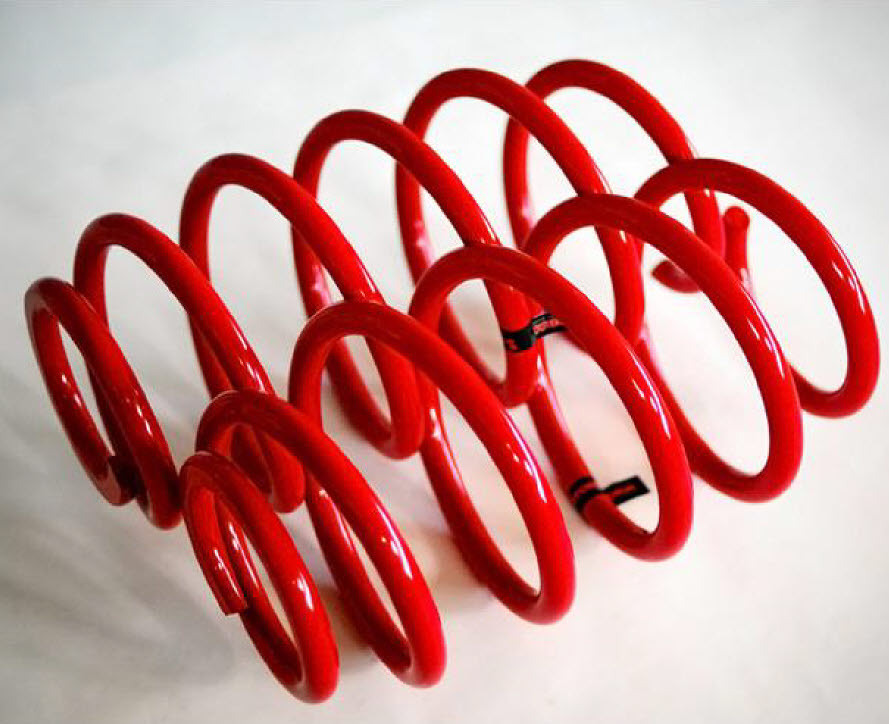 Storm Lower Spring Down Coil Spring (Fits: KIA 2010-2013 Cerato Forte ...