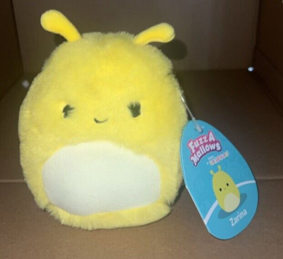 Squishmallow 5" Zarina The Banana Slug Fuzzamallows PLUSH NEW | eBay