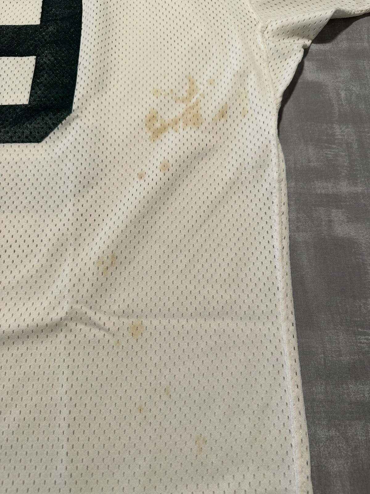 Vintage Sand Knit NFL Green Bay Packers Tom Toner Game Used Football ...