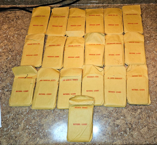 APBA Baseball Game Cards ~ 1968 Season ~ 19 Teams ~ 380 Player Cards | eBay