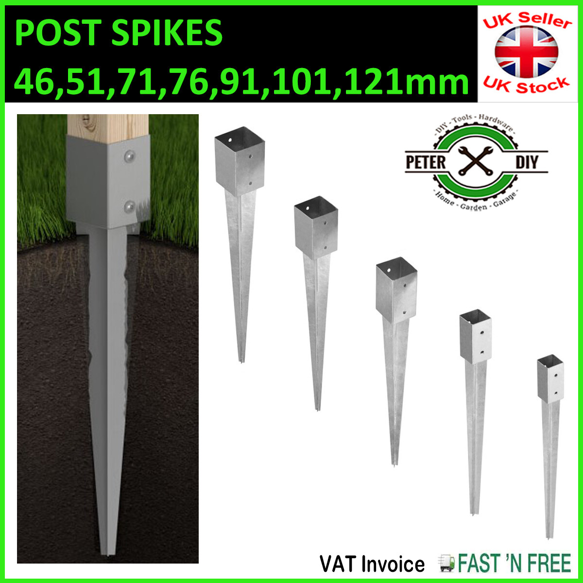 Heavy Duty Ground Spike For Fencing Mophorn Fence Post Anchor Repair