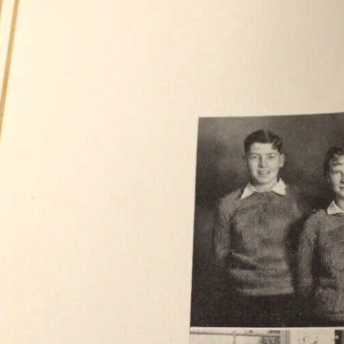 John Raitt Jr Actor/Singer 1934 Pleiades Yearbook Fullerton Union High ...