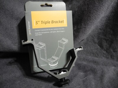 Promaster Triple Bracket - 5" #8637 | eBay