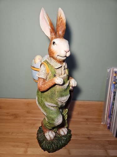 Hobby Lobby • 18" Easter Bunny • Easter Tabletop Decoration • Resin ...