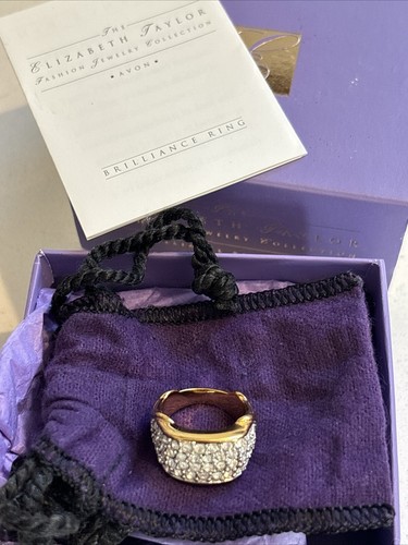 Elizabeth Taylor Brilliance Ring Avon Size 7 | eBay