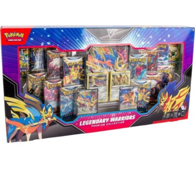 Legendary Warriors Premium Collection Box - Sword and Shield - Pokemon ...