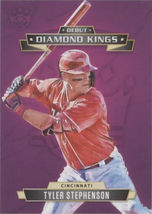 2021 Panini Diamond Kings - Debut Diamond Kings Tyler Stephenson #DDK ...