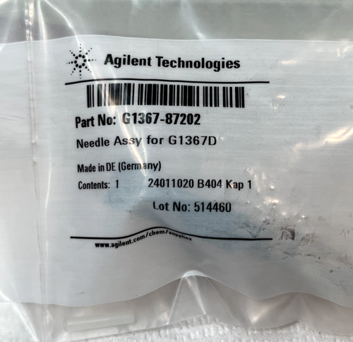 Agilent - Needle assembly, for G1367D well plate sampler (G1367-87202 ...