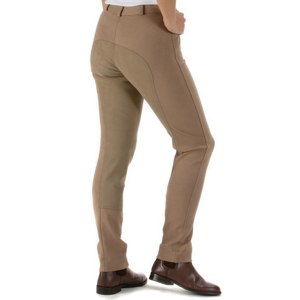 SHIRES CLARINO SUEDE FULL SEAT STICKY BUM SADDLEHUGGERS JODHPURS SADDLE ...