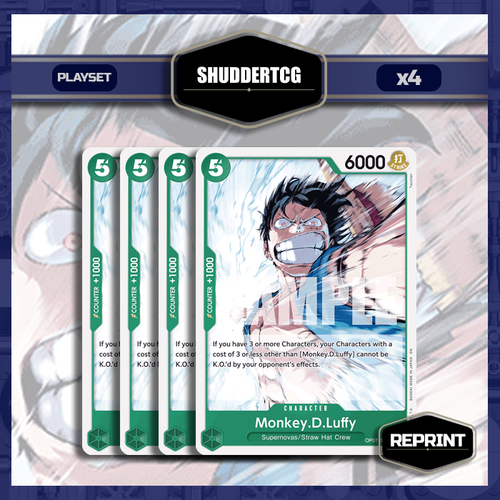 Monkey.D.Luffy (Reprint) OP07-033 [500 Years In The Future] [ST24 ...