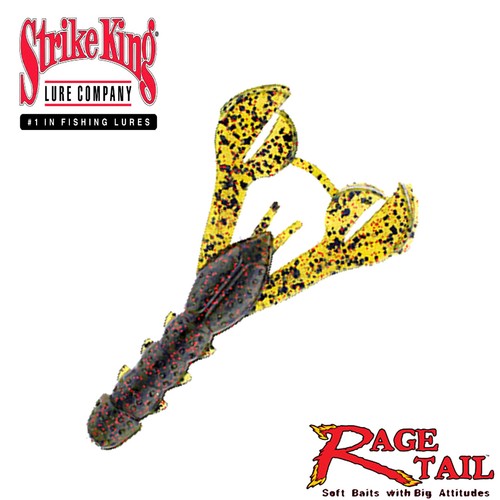 Strike King Rage DB Craw Soft Plastic Bait - Select Color(s) | eBay
