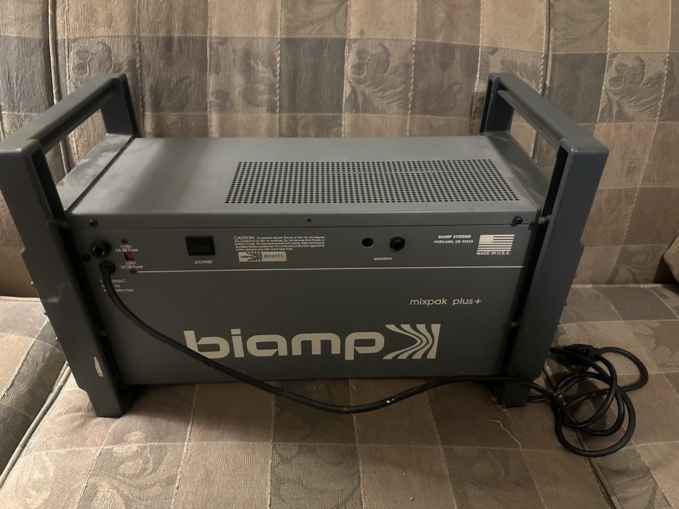 BiAmp MixPak5Plus+1 Commercial Mixer Head 5ch Amp Unit, Power Tested ...
