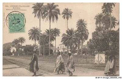 CB-BFP1-0853-GUINEA - GUINEA FRANCESE - KONAKRY - Piazza Del Governo | eBay