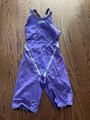 Arena Women's Powerskin Primo Future Dusk Open Back Tech Suit Size 24 ...