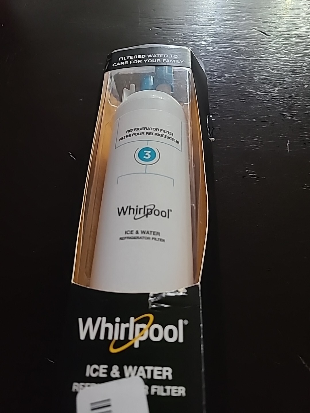 Whirlpool Refrigerator Ice and Water Filter 3 - WHR3RXD1 Single-Pack ...