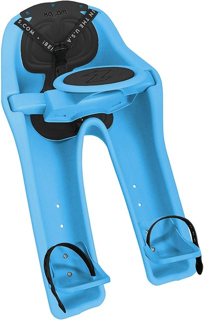 iBert Child Bicycle Safe-t-seat Front Mount Bike Carrier Light Blue for ...