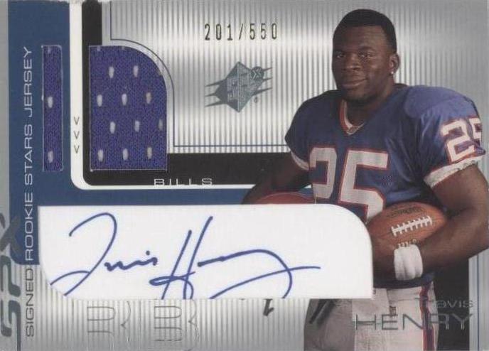 2001 SPx Travis Henry #99 for sale | eBay