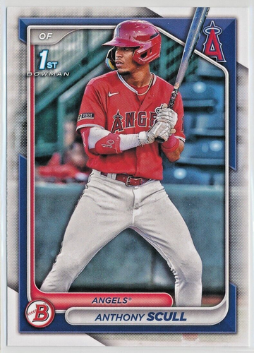 2024 Bowman Baseball - Anthony Scull - Los Angeles Angels - 1st Bowman ...