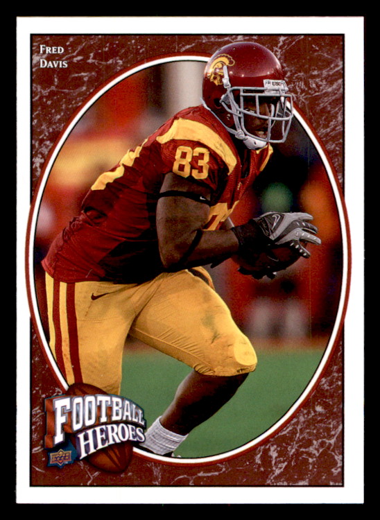 2008 Upper Deck Heroes Fred Davis RC #146 USC Trojans | eBay