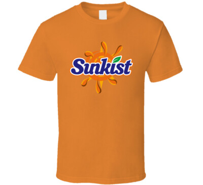 Sunkist Orange Drink Logo T Shirt | eBay