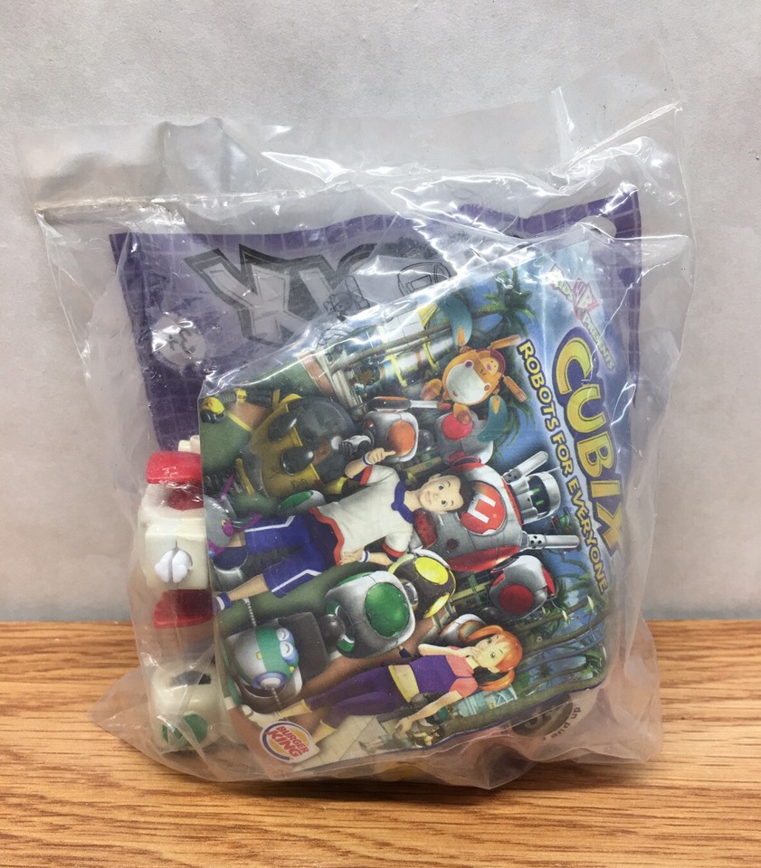 Cubix ROBOTS FOR EVERYONE # 5 - 2001 Burger King Kids Club NIP | eBay