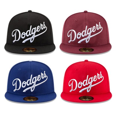 Los Angeles Dodgers MLB Script Logo New Era 59FIFTY Fitted Cap Hat | eBay