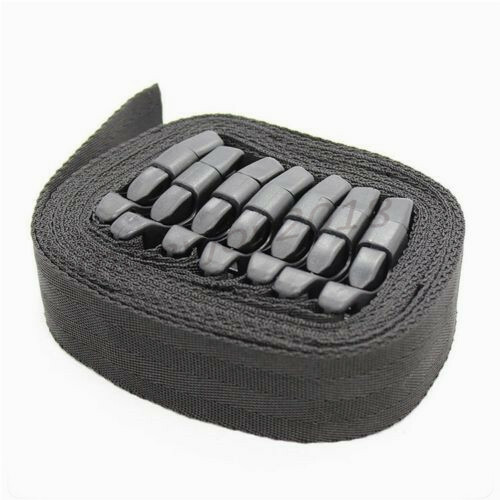 7pcs Nylon Straps Binding Full Body Harness Restraints Belt Blindfold ...