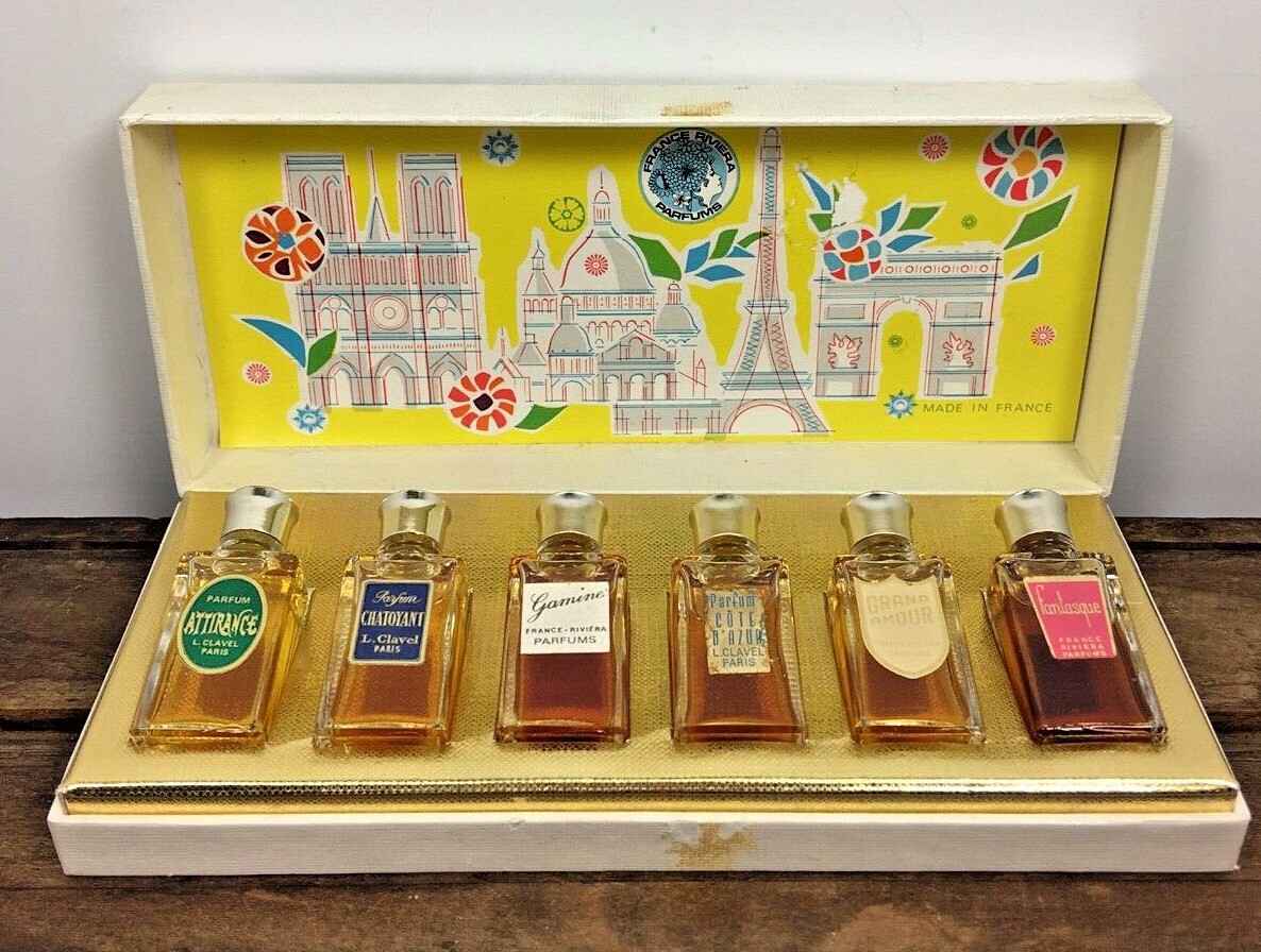 Vintage 6 Perfume French Riviera Gamine Grand Amour Fantasque Chatoyant ...
