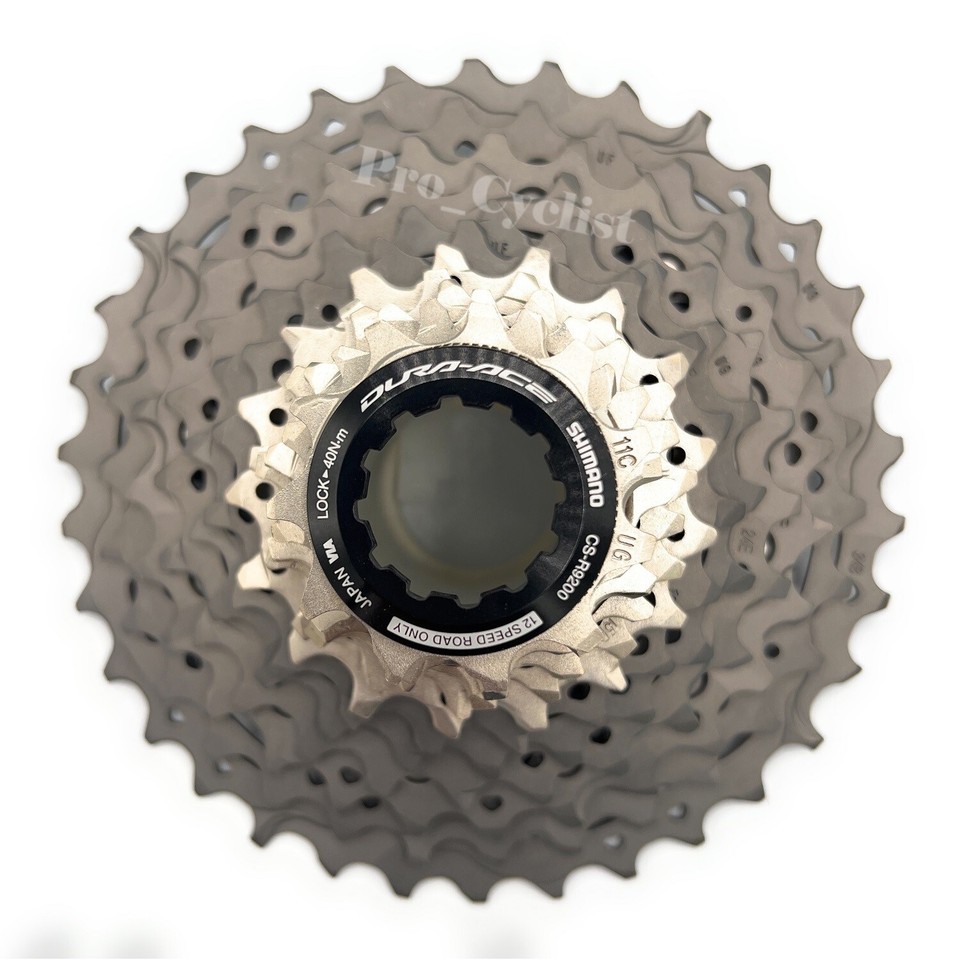 Shimano Dura-Ace R9200 CS-R9200 Road Bike Cassette 11-34T 12 Speed New ...