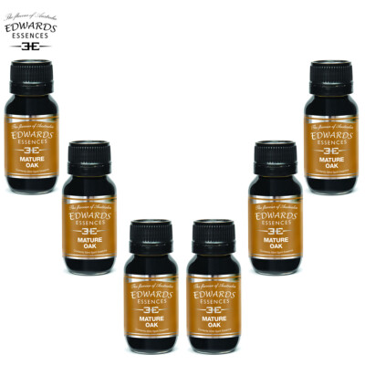 6 x Edwards Spirit Essences Mature Oak Spirit Enhancer 50ml Home Brew ...