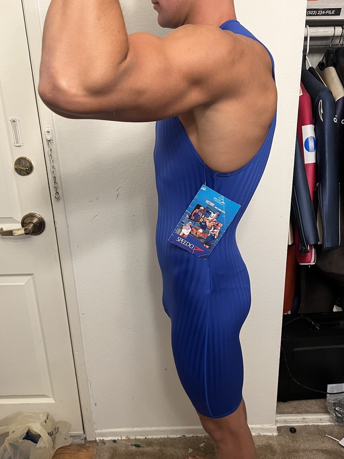 Speedo aquablade Bodysuit Swimsuit Speedsuit Kneeskin racing Olympic ...