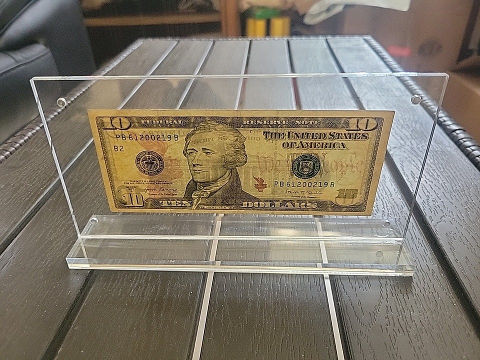 💸 Fancy Serial # Palindrome 2017 A $10 Bill - PB 6120219 B - PB, 69 ...