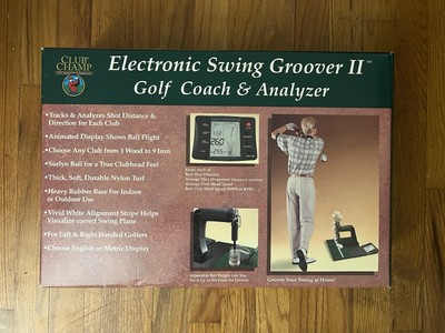 Club Champ Electronic Swing Groover II Golf Coach & Analyzer | eBay
