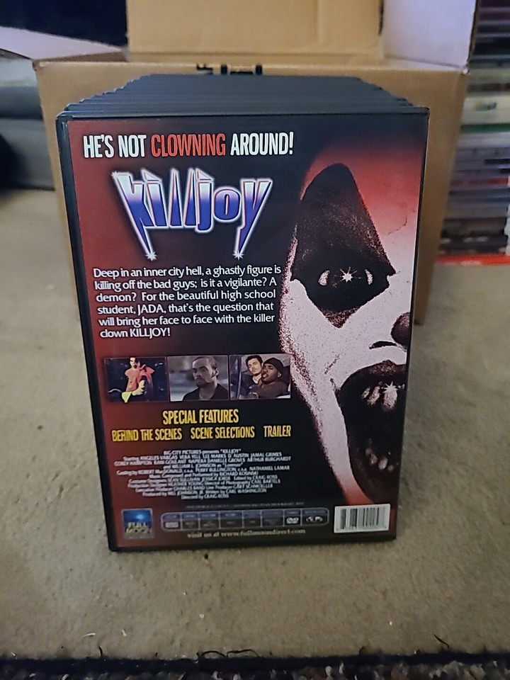 Killjoy (DVD, 2000) Full Moon Pictures 859831002048| eBay