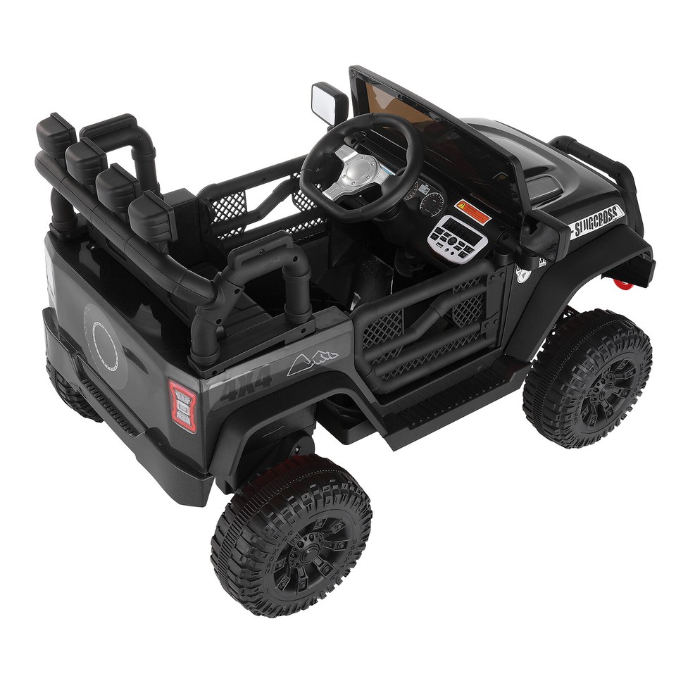 Kids Ride on Car Toy 12V Electric Power Wheels Truck with Parent Remote ...