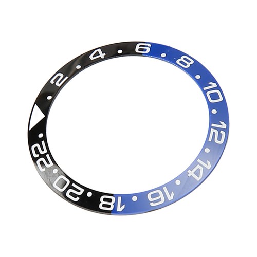 Watch Bezel Insert Ring Ceramic Bezel Insert Ring Black Blue Base For ...