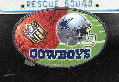 Dallas Cowboys Hitch Cover Fits 2 inch Hitch Receiver Licensed NFL ...