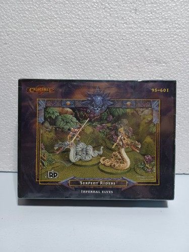 Crucible Serpent Riders Infernal Elves 2000 Ral Partha Fasa 95-601 ...