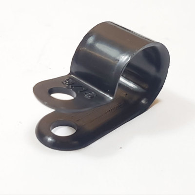 Plastic P Clip 15.8mm 5/8" Nylon Black Pclip Clamp Hose Cable Holder ...